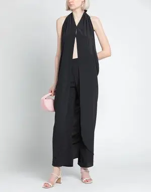 JUCCA Crepe Jumpsuit - Black