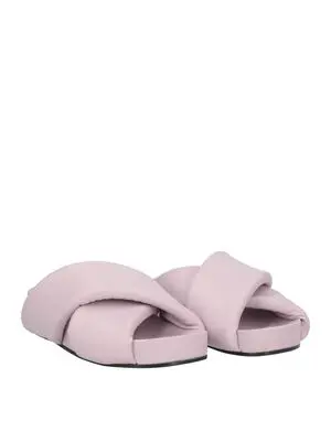 JIL SANDER Leather Sandals