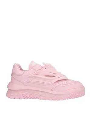 Versace VERSACE Odissea Leather And Textile Low-Top Sneakers Pink