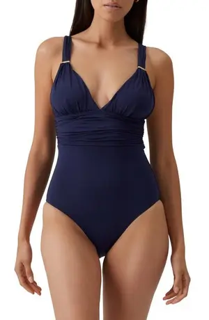 Melissa Odabash Melissa Odabash Panarea Core One-Piece Swimsuit Navy