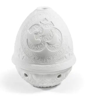 LLADRO Om Lithophane Lamp - White