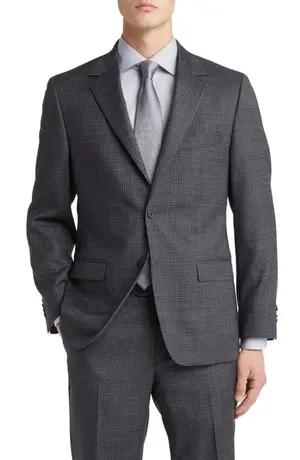 DANIEL HECHTER Norris Plaid Wool Suit