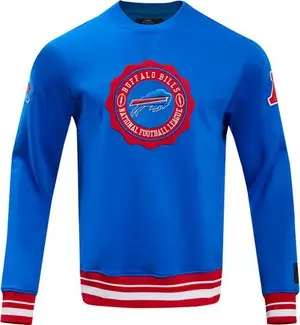 PRO STANDARD Buffalo Bills Crest Emblem Pullover Sweatshirt