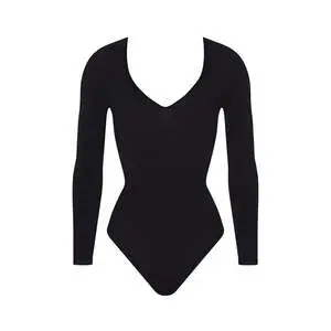 SKIMS Seamless Sculpt Long Sleeve Low Back Brief Bodysuit