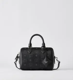 Mcm MCM Ella Boston Bag Black