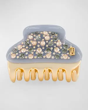 Alexandre De Paris Vendome Claw Clip - Blue