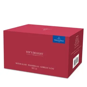 VILLEROY & BOCH Toy's Delight Double Old Fashioned Glass, Set Of 2