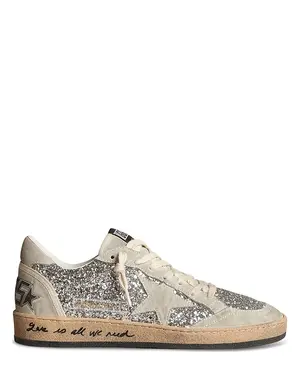 Golden Goose Glitter Shoes For Women