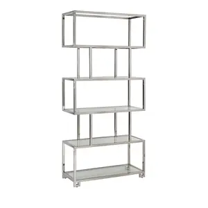 BERNHARDT Kaley Etagere - Silver