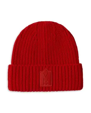 Mackage Jude-wz Cuffed Knit Hat - Fiery Red