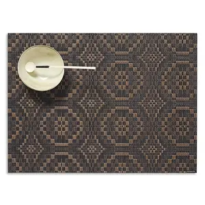 CHILEWICH Overshot Placemat - Tiger Eye