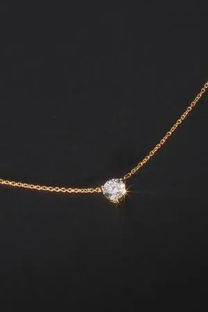 FINE DIAMONDS BY ANTHROPOLOGIE Floating Diamond Necklace