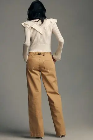 Current/Elliott The Postman Wide-leg Trousers Pants