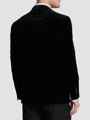 Polo Ralph Lauren Velvet Single-breasted Blazer