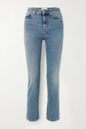 Tove Marlo High-rise Straight-leg Jeans - Blue