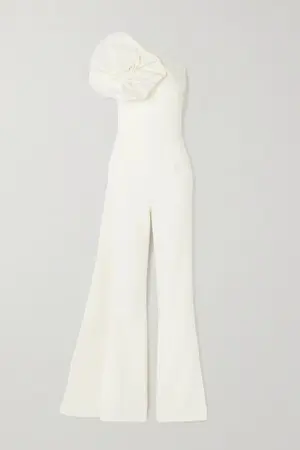 Safiyaa Omi Strapless Jumpsuit - White