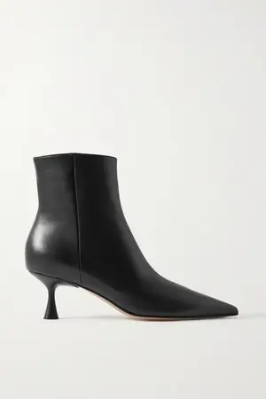 GIANVITO ROSSI Vitello Glove 55 Leather Ankle Boots