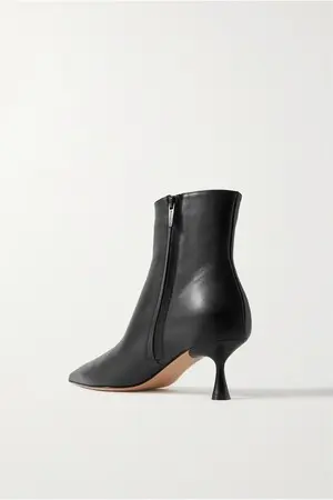 GIANVITO ROSSI Vitello Glove 55 Leather Ankle Boots