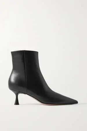 GIANVITO ROSSI Vitello Glove 55 Leather Ankle Boots
