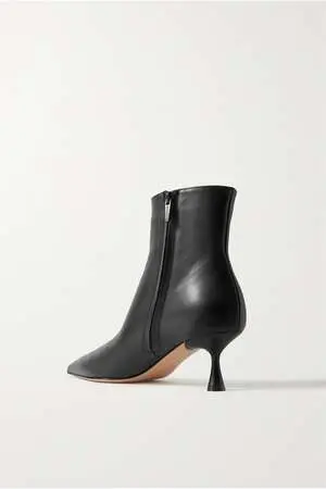 GIANVITO ROSSI Vitello Glove 55 Leather Ankle Boots