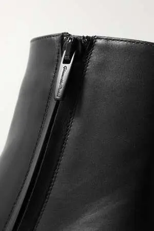 GIANVITO ROSSI Vitello Glove 55 Leather Ankle Boots