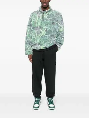 Stone Island Compass-patch Cotton Track Pants