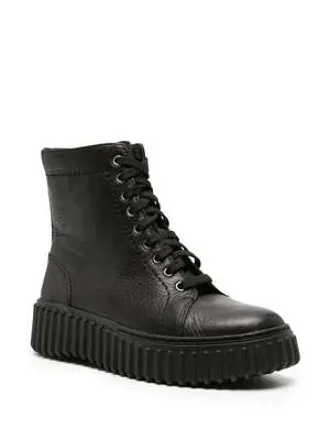Clarks Torhill Rise Leather Ankle Boots