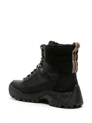 Clarks Atlhiketop Gtx Leather Ankle Boots - Black