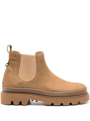 Clarks Badell Top Round-toe Ankle Boots - Brown