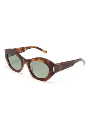 Saint Laurent Tortoiseshell Cat-eye Sunglasses
