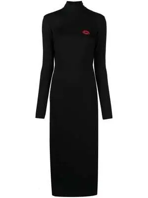 David Koma Open-back Midi Dress