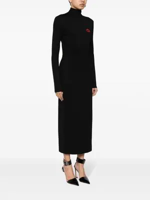 David Koma Open-back Midi Dress