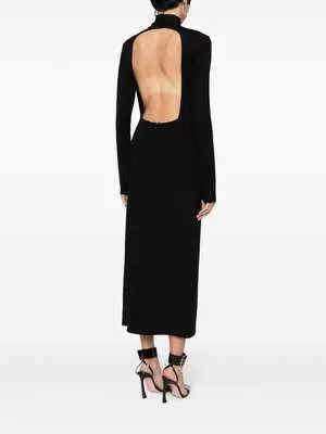 David Koma Open-back Midi Dress
