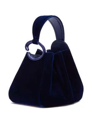 Oscar De La Renta Velvet Tote Bag