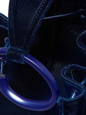 Oscar De La Renta Velvet Tote Bag