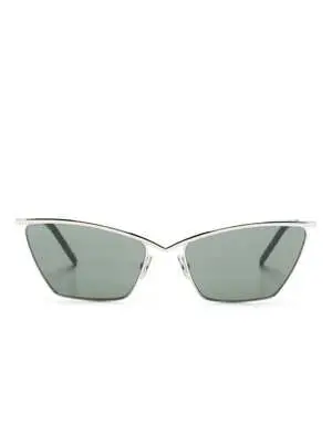 Saint Laurent Saint Laurent Eyewear SL637 Cat-Eye Sunglasses Silver