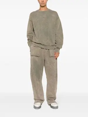 A-COLD-WALL* Uniform Crewneck Gathered Cotton Sweatshirt