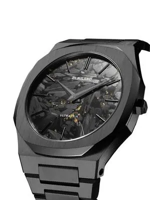 D1 MILANO Ultra Thin 40mm Watch - Black