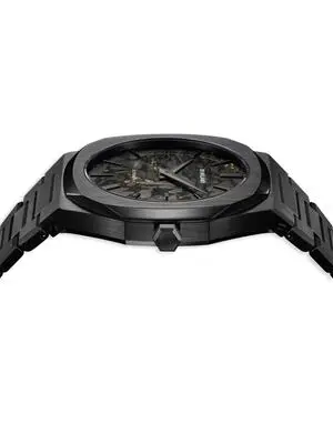 D1 MILANO Ultra Thin 40mm Watch - Black