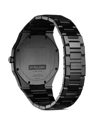 D1 MILANO Ultra Thin 40mm Watch - Black