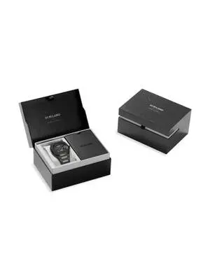 D1 MILANO Ultra Thin 40mm Watch - Black