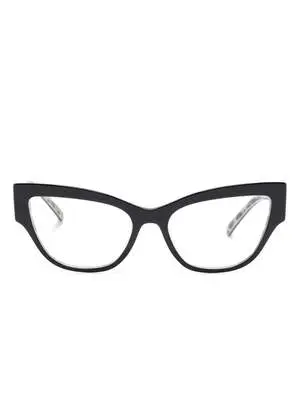 Dolce & Gabbana Cat-eye Glasses - Black