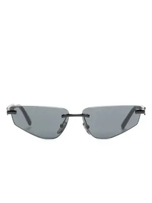 Dolce & Gabbana Geometric-frame Sunglasses - Black