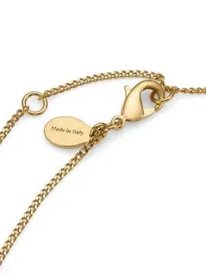 JIMMY CHOO Diamond Chain Necklace - Gold