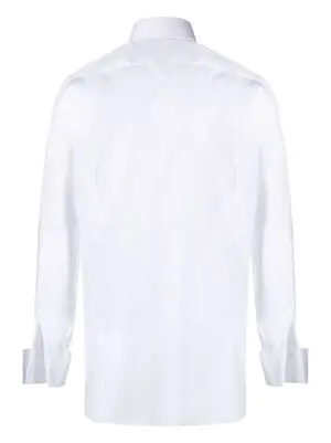 BARBA NAPOLI Long-sleeve Buttoned Shirt - White