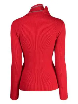 Y/project Asymmetric Ribbed Jumper