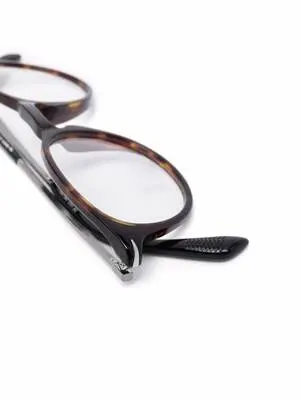 DB EYEWEAR BY DAVID BECKHAM Tortoiseshell Round-frame Glasses