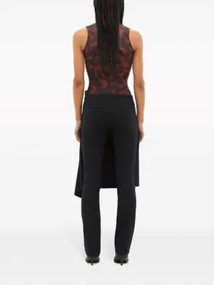COURREGES Tortoise High Neck Bodysuit