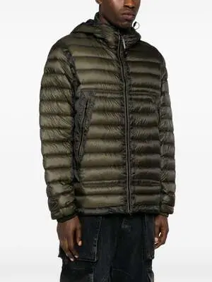 C.P. COMPANY Branded-zip Puller Padded Jacket