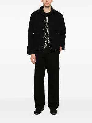 1989 STUDIO Ranch Side Snap-fastening Trousers
